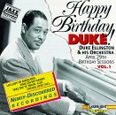 Happy Birthday, Duke! The Birthday Sessions, Vol. 1: Duke Ellington ...