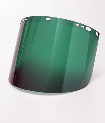 Radnor 8" X 15 12" X .060" Dark Green Polycarbonate Faceshield: Science ...