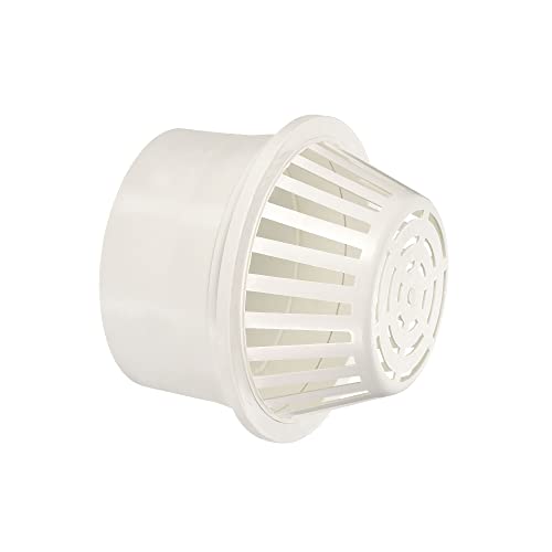 PATIKIL Duct Pipe Connector Flange 165mm OD, PVC Straight Insert Floor ...