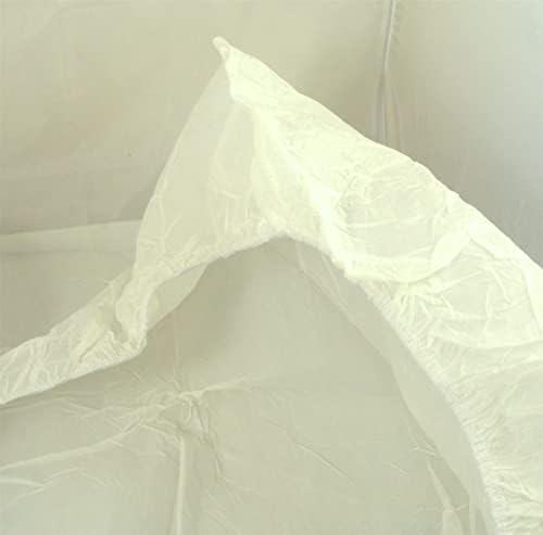 Single Heavy Duty PVC Plastic Waterproof Fitted Mattress Bed Protector ...