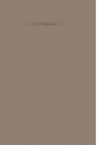 Amazon.com: Grid and Line 7 x 10, 90 Pages 5mm spacing Vol.6: 7 x 10 ...