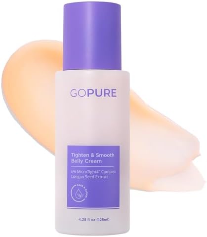 Amazon.com : GOPURE Tighten & Smooth Belly Cream - Clinically Tested ...