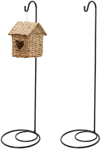 Amazon.com: JaGely 2 Pcs Adjustable Shepherds Hook for Outdoor Heavy ...