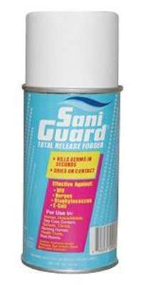 SaniGuard Sanitising Total Release Fogger Aerosol Canister - 8oz ...