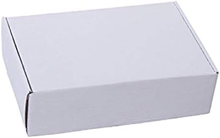 DCGPAC 3Ply White Corrugated Flat Box For Packaging 6x6x2 In Pack of ...