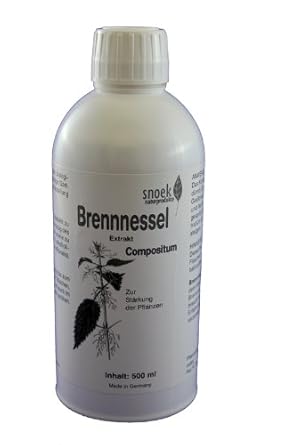 Snoek Brennessel Extrakt - 500 ml : Amazon.de: Drogerie & Körperpflege