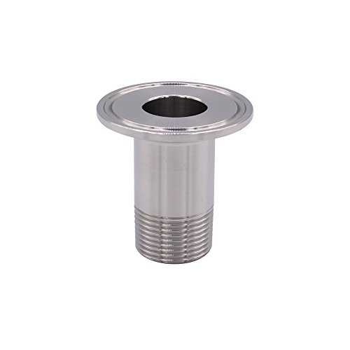 Snapklik.com : DERNORD Sanitary Male Threaded Pipe Fitting To TRI CLAMP
