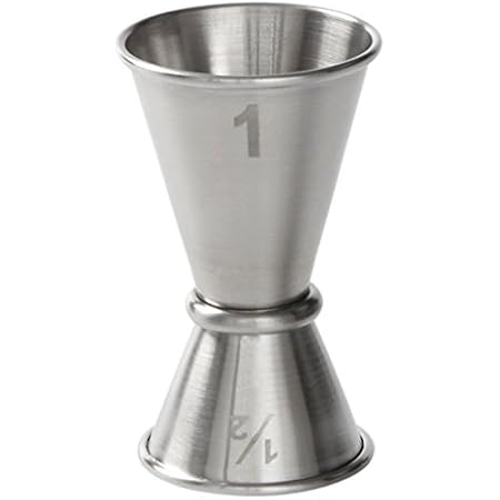 Amazon.com: Winco Jiggers Steel 1 Ounce x 2 Ounce: Alcohol And Spirits ...