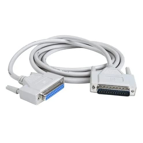 ROBOMALLS 25DB male to female parallel port cable 1.5mtr : Amazon.in ...