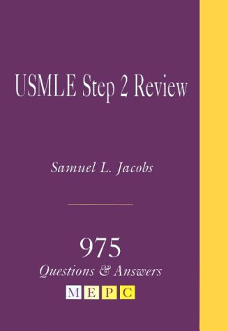 MEPC: USMLE Step 2 Review: 9780838562703: Medicine & Health Science ...