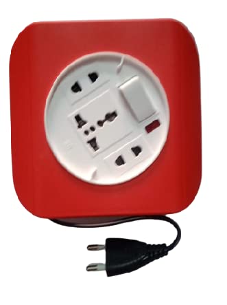 Buy Extension Board Socket, Extension Cord (1 mm x 2 core), 6 amp 3 pin ...