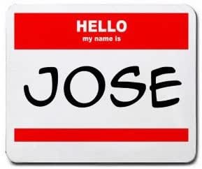 Amazon.com : HELLO my name is JOSE Mousepad [Office Product] : Mouse ...