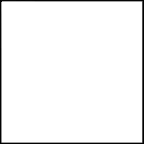 Amazon.com: Plain Square Decal Sticker (White), Decal Sticker Vinyl Car ...