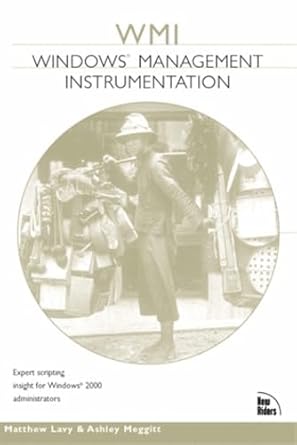 Windows Management Instrumentation (Wmi): Lavy, Matthew M., Meggitt ...