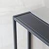 Narrow Console Table 15CM Depth Tall Side Table for Sofa Entryway ...