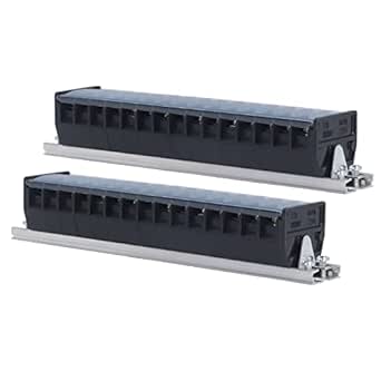 Amazon.com: Cable Terminal Block Universal Cable Barrier Block Rail ...