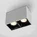 Surface Mounted Spotlights, Square Double-Headed Ceiling Lights, Led ...