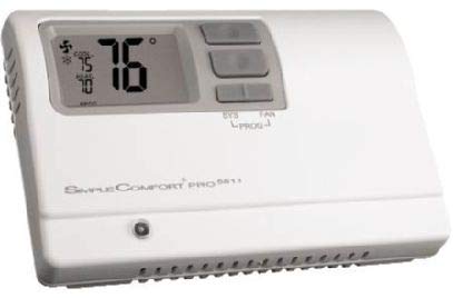 ICM SC5811 SimpleComfort Pro Series Electronic Programmable Thermostat ...