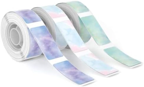 Amazon.com : D30 Nebula/Galaxy Series Pattern Labels Compatible with ...