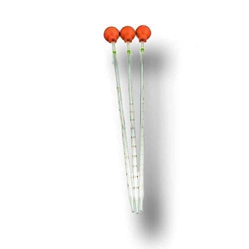 ABG Borosilicate Glass Pipette Graduated - 5ml, 10ml, 25ml with Pipette ...