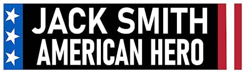 Amazon.com: Jack Smith American Hero Bumper Sticker Jack Smith Fan Club ...