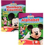 Mickey Mouse Clubhouse Alphabet, & Numbers & Counting Workbook 2-Pack ...