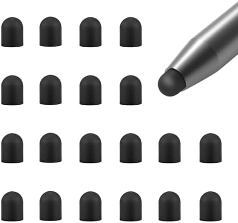 Amazon.com: 20Pcs Replacement Tips Silicone Rubber Touch Screen Pens ...