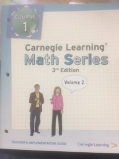 Carnegie Learning Math Series - TIG - Course 1 Volume 2: unknown author ...