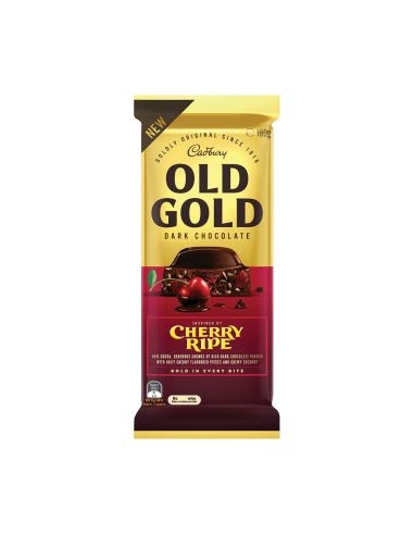 Cadbury Old Gold Cherry Ripe Dark Chocolate, 6.35 oz / 180 g : Amazon ...