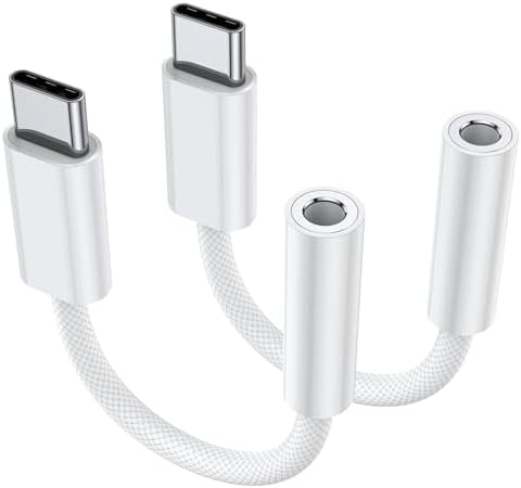 Amazon.com: USB C to 3.5mm Audio Adapter with CX31993 Chip USB Type C ...