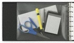 Amazon.com : NEBS Vinyl Pocket Organizer for 7 Ring Binders 13 x 9 1/2 ...