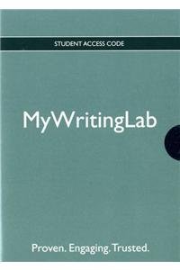 New Mywritinglab - Valuepack Access Card: -. M. Pearson -. Pearson ...