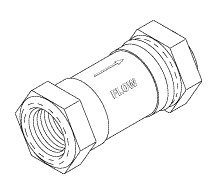 Check Valve (Anti-Syphon) (CK-10) SSV056: Amazon.com: Industrial ...