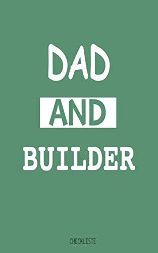 DAD and builder Check list - builder TO DO LISTE - Notebook - BirthDay ...