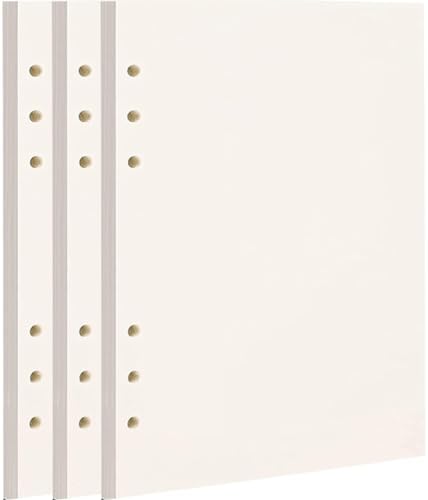 Amazon.com : JOYISEN 3 Pack A5 Blank Refill Paper 100GSM A5 Binder ...