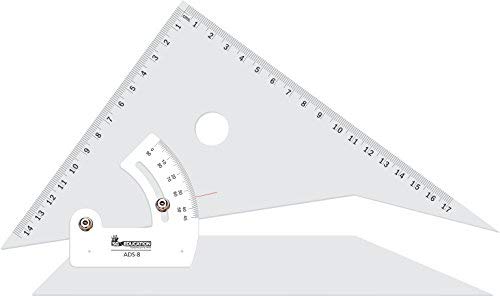 SG Adjustable Set Square 20 cm 8 Inches Pack of 10 : Amazon.co.uk ...