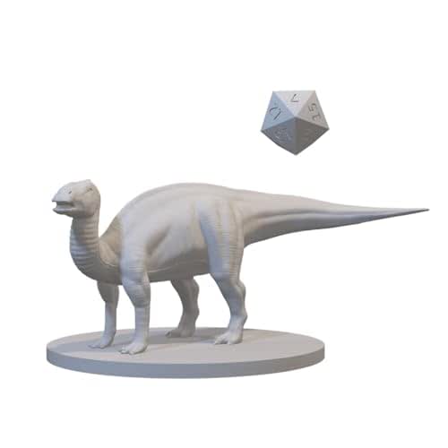 Amazon.com: Dinosaur Miniatures for DND Pathfinder RPG Unpainted Resin ...