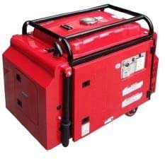 power on 5kva Silent Petrol Portable Generator (Red) : Amazon.in ...