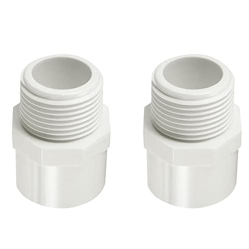 Snapklik.com : Fitvell 2 PVC Pipe Fitting Adapter Connector Union ...