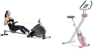 Sunny Health & Fitness Magnetic Rowing Machine with Exclusive SunnyFit ...