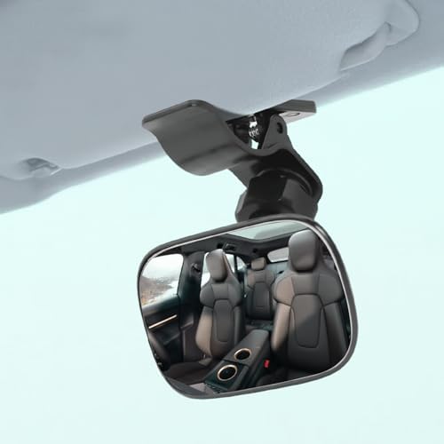 Amazon.com: Damwot Car Interior Rearview Mirror, Wide-Angle Convex Clip ...