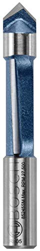 BOSCH 85245SMC 3/8 In. x 1 In. Carbide-Tipped Single-Flute Shear Angle ...