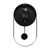 Buy Titan Premium Black Metal Pendulum Wall Clock – Silent Non-Ticking ...