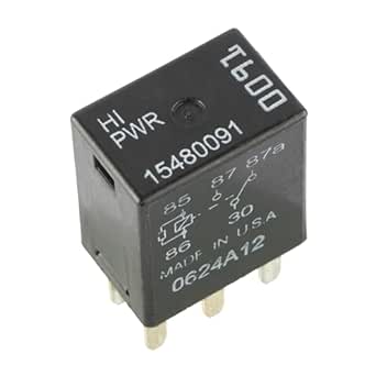 Amazon.com: 15480091 12VDC 5Pins 35A 1 Form C Quick Connect Automotive ...