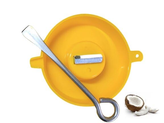 Buy Attachh Stainless Steel Heavy Duty Coconut Peeler Rod and Plastic ...