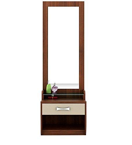 Kavi Dressing Table and Stool (Dark Brown) : Amazon.in: Home & Kitchen