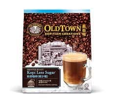 Old Town KopiTiam Creations Smooth Roast Kopi Less Sugar Instant Premix ...