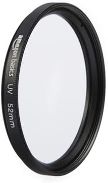 Amazon Basics 52 mm Circular UV Protection Filter for Clearer Pictures ...