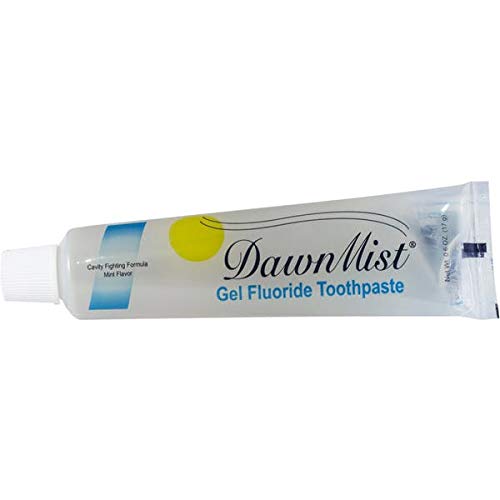 Amazon.com : Dawnmist® Gel Flouride Toothpaste .6 Oz (Case of 144 ...
