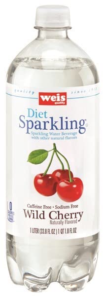 Amazon.com : Weis Quality, Water Sparkling Black Cherry, 33.8 Fl Oz ...